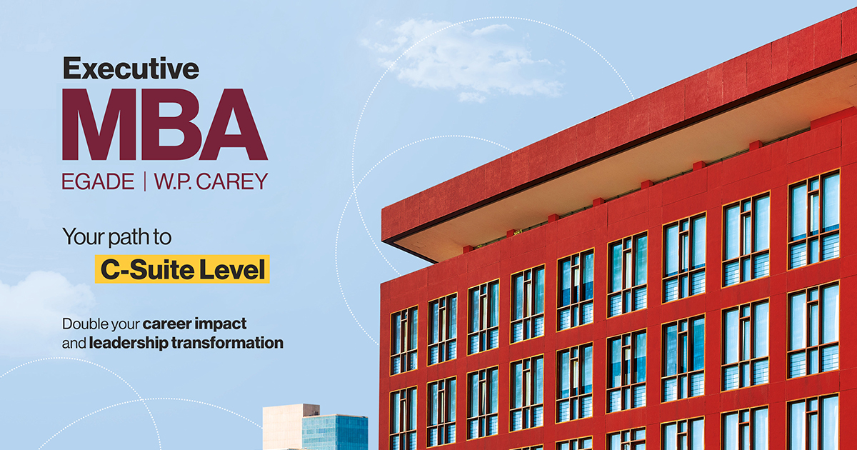 Executive MBA - EGADE - WP CAREY